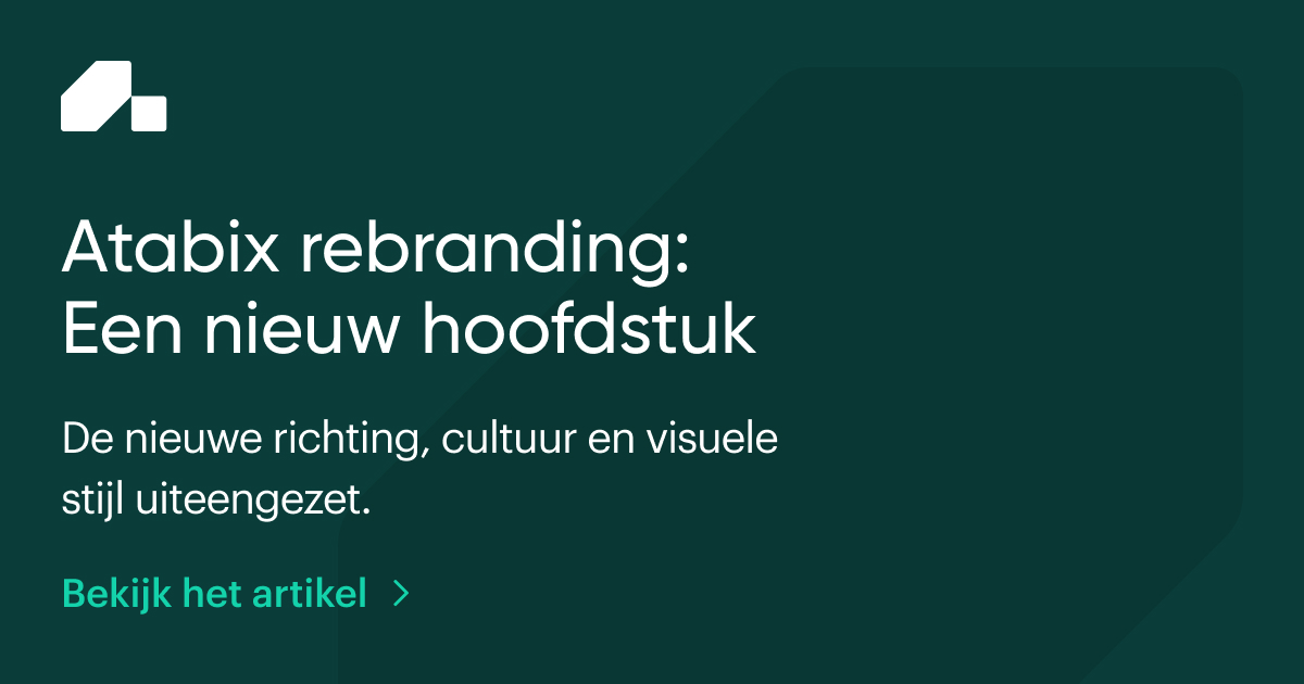 Atabix rebranding: een nieuw hoofdstuk